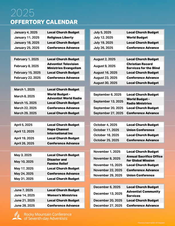 Stewardship Ministries – Rocky Mountain Conference of Seventh-day ...